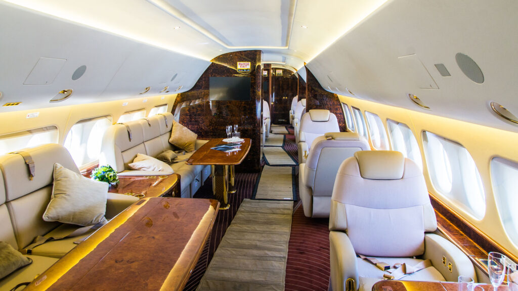 What's the difference between a private jet and chartering an aircraft?